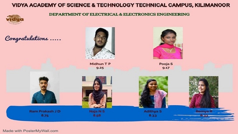 News-Vidya Academy of Science & Technology